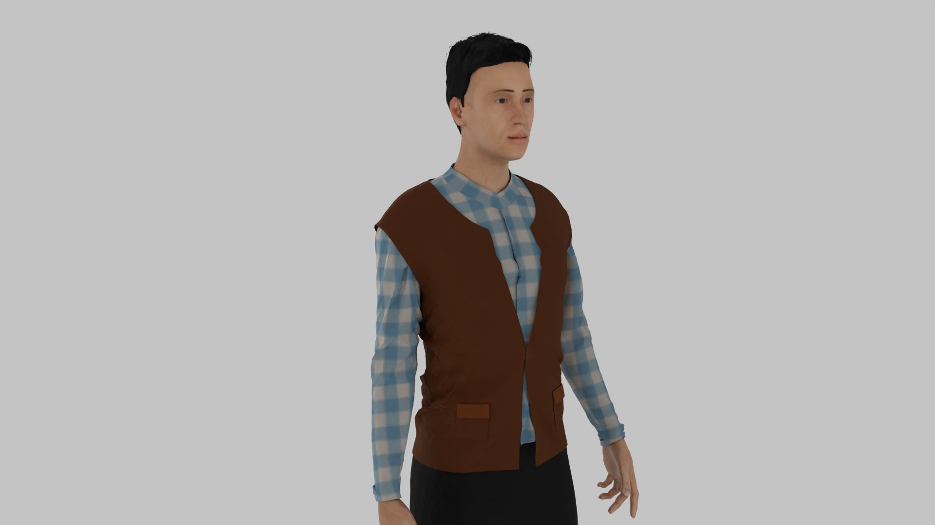 Wild West Character 3D Model - TurboSquid 1971644