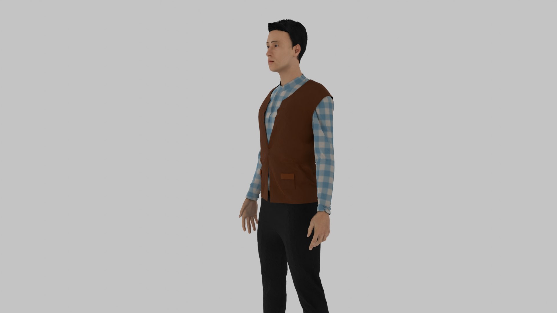 Wild West Character 3D Model - TurboSquid 1971644