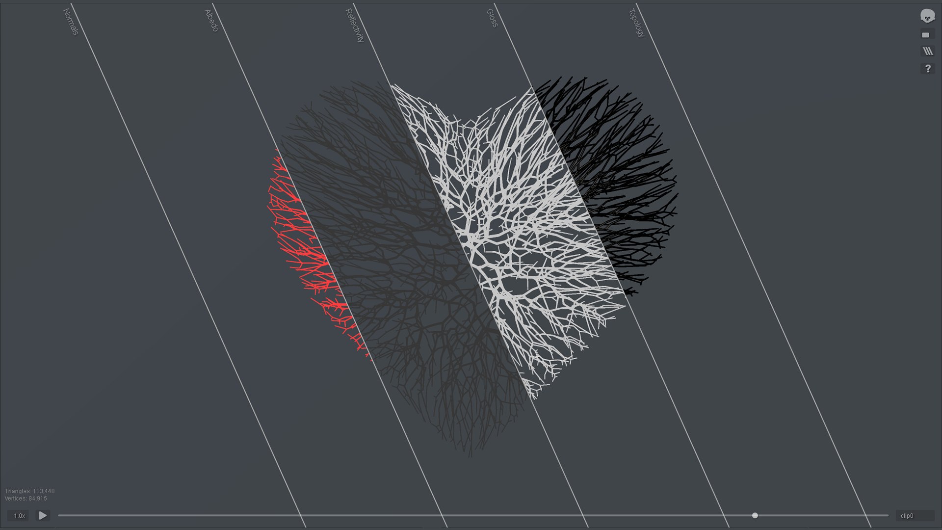 3D Unrolling Growing Heart Animation - TurboSquid 1957997