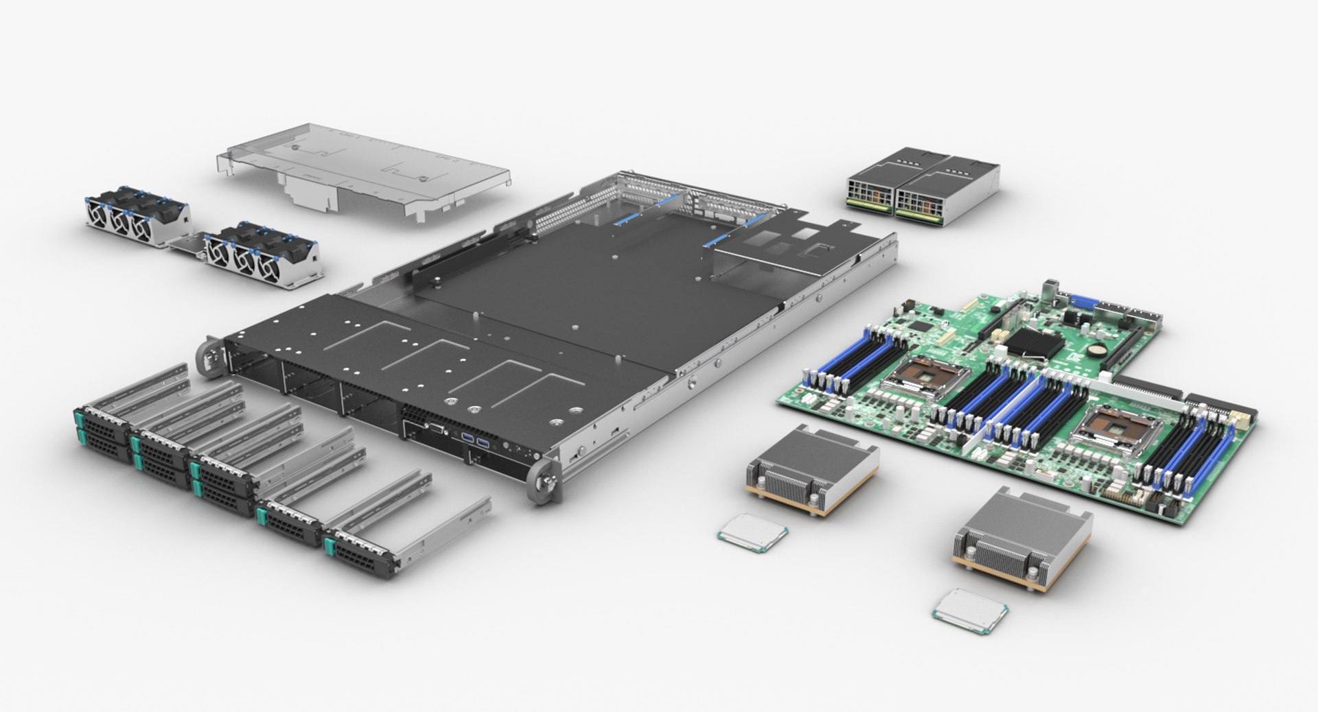 3D Model Server Board - TurboSquid 1186819