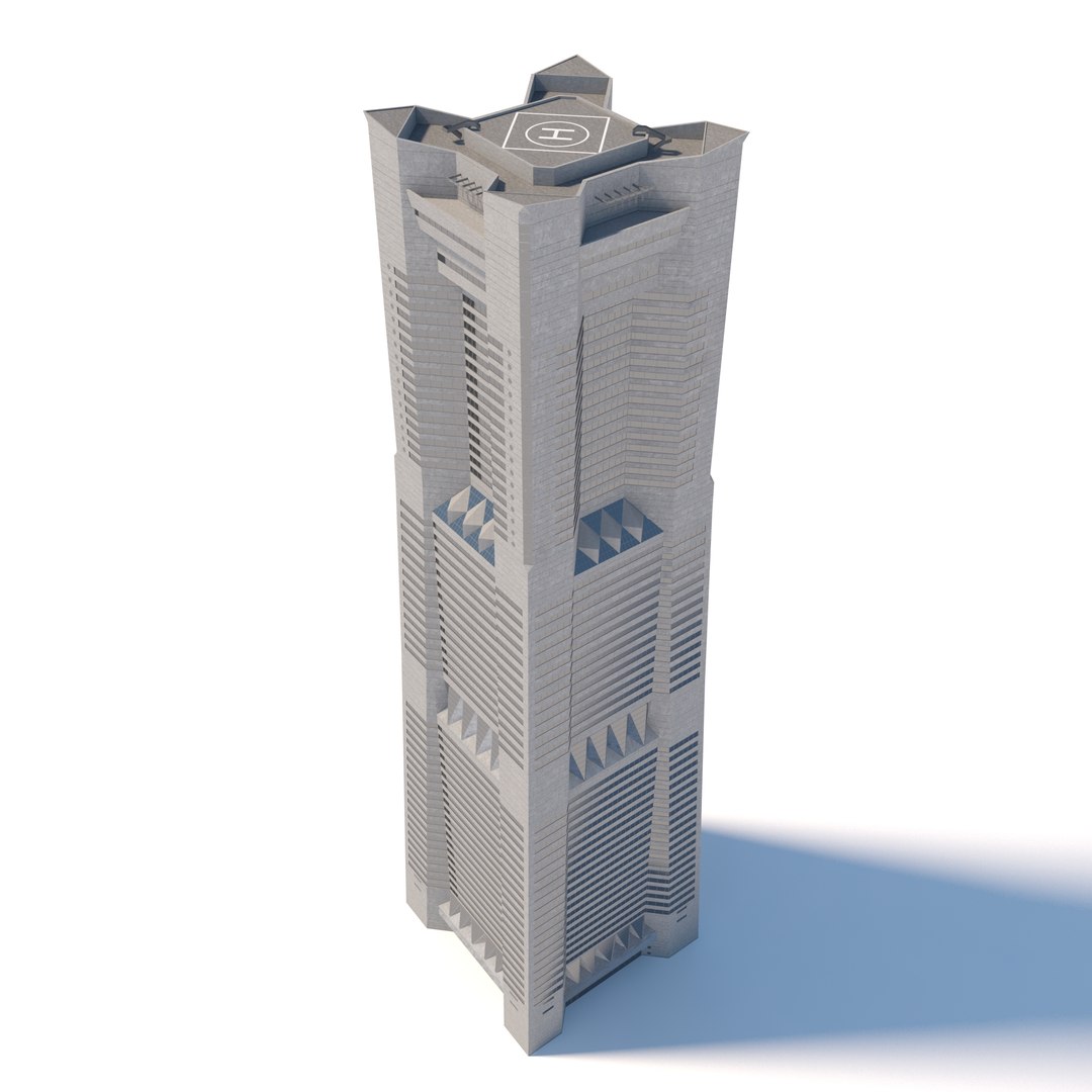 Yokohama Landmark Tower Model - TurboSquid 1795228
