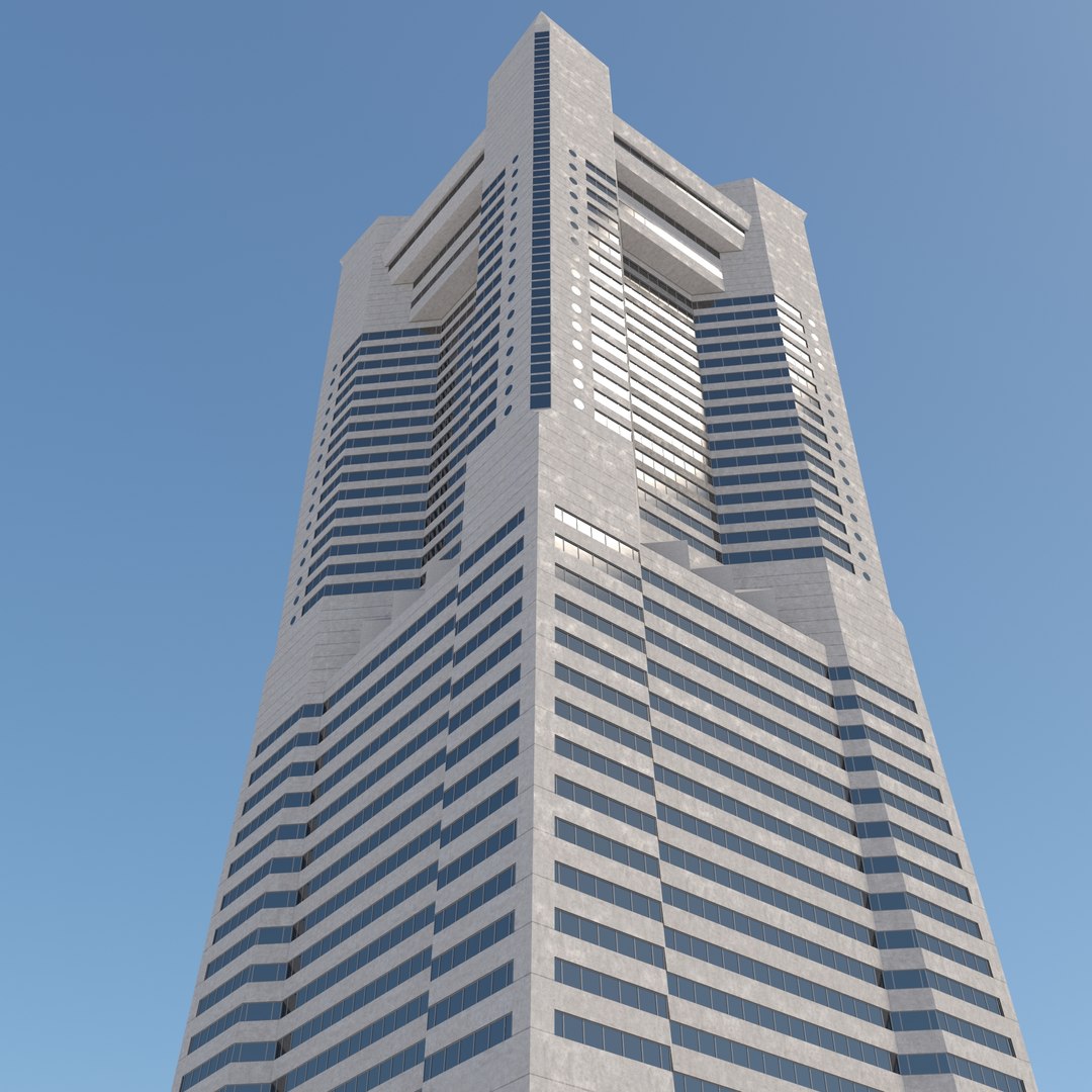 Yokohama Landmark Tower Model - TurboSquid 1795228