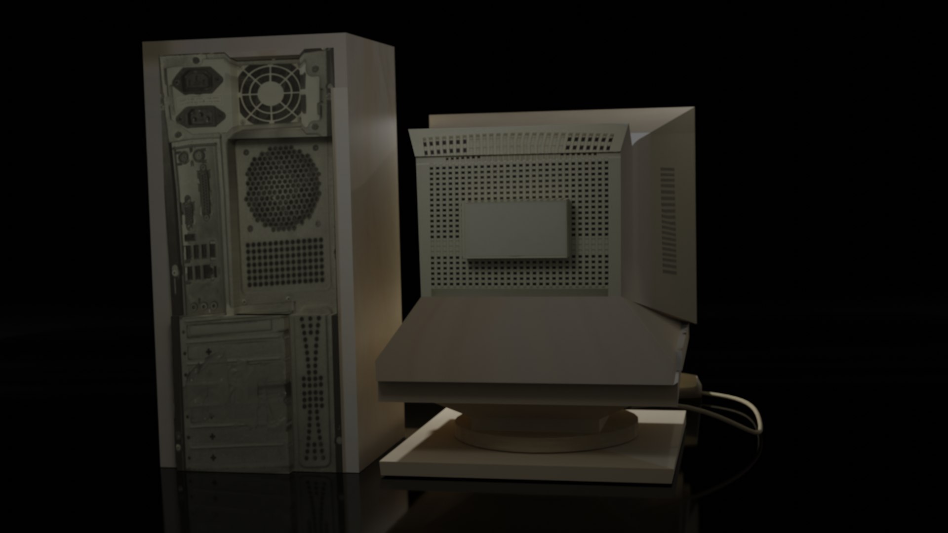 3D Model Old Pc - TurboSquid 2103446