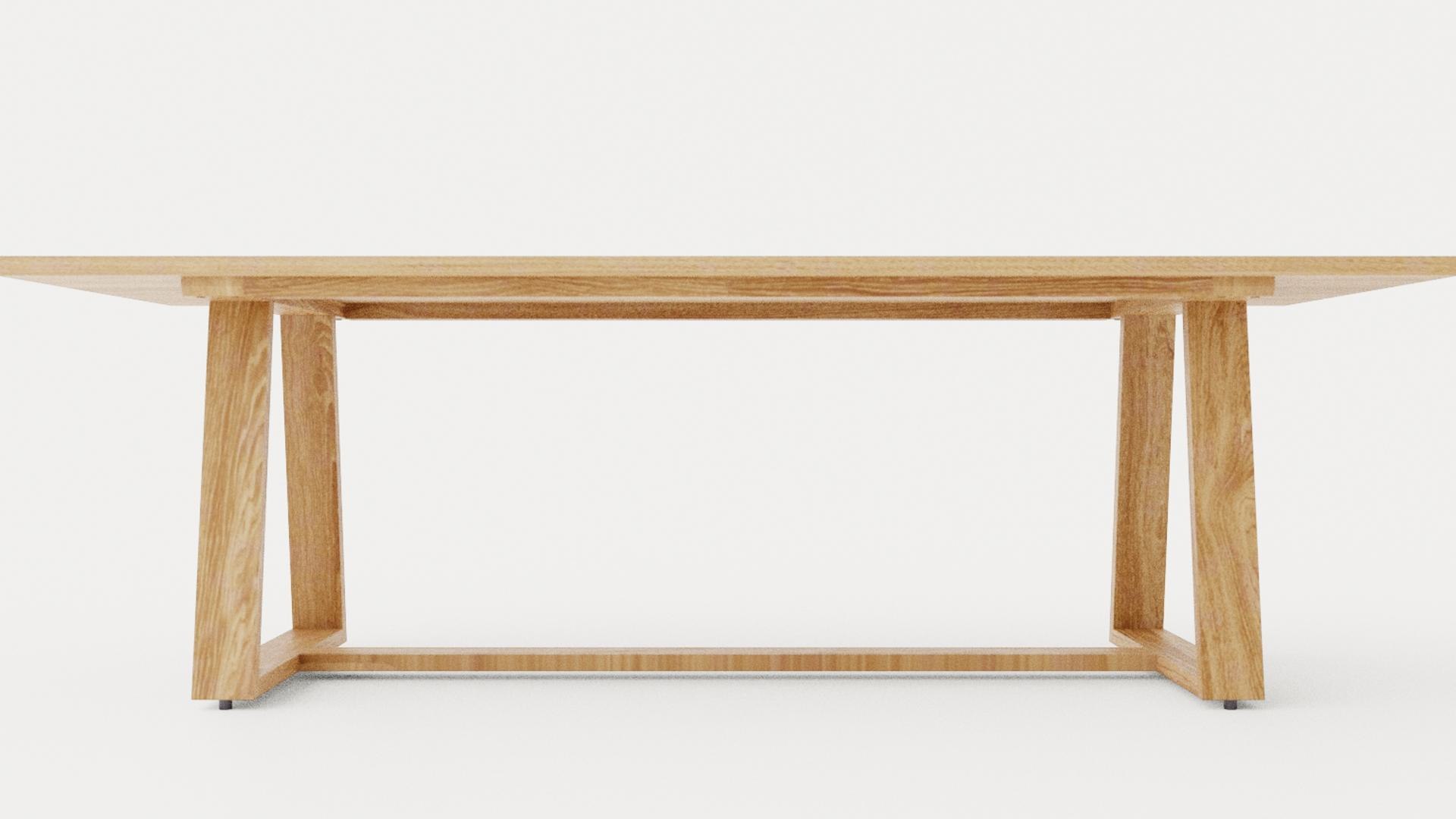 3D Laurion Dining Table Teak - TurboSquid 2241910