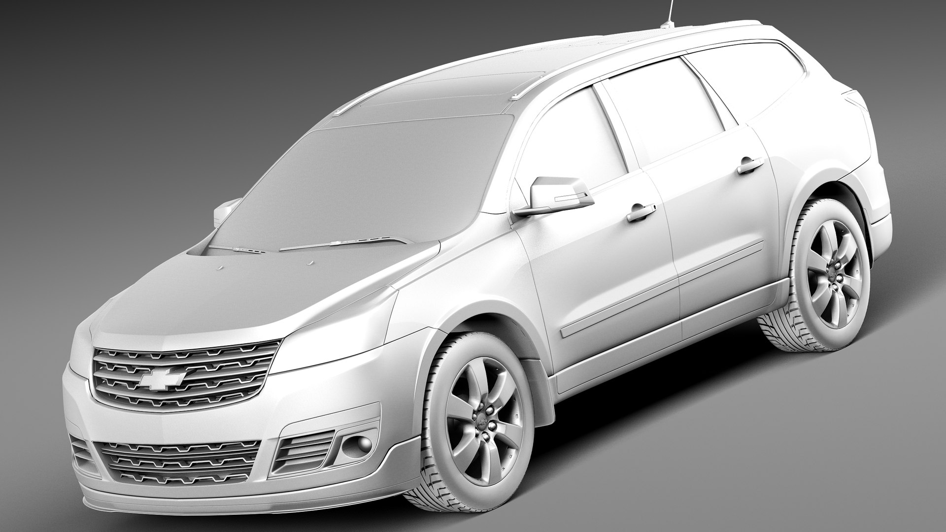 Chevrolet Chevy Traverse 2013 C4d