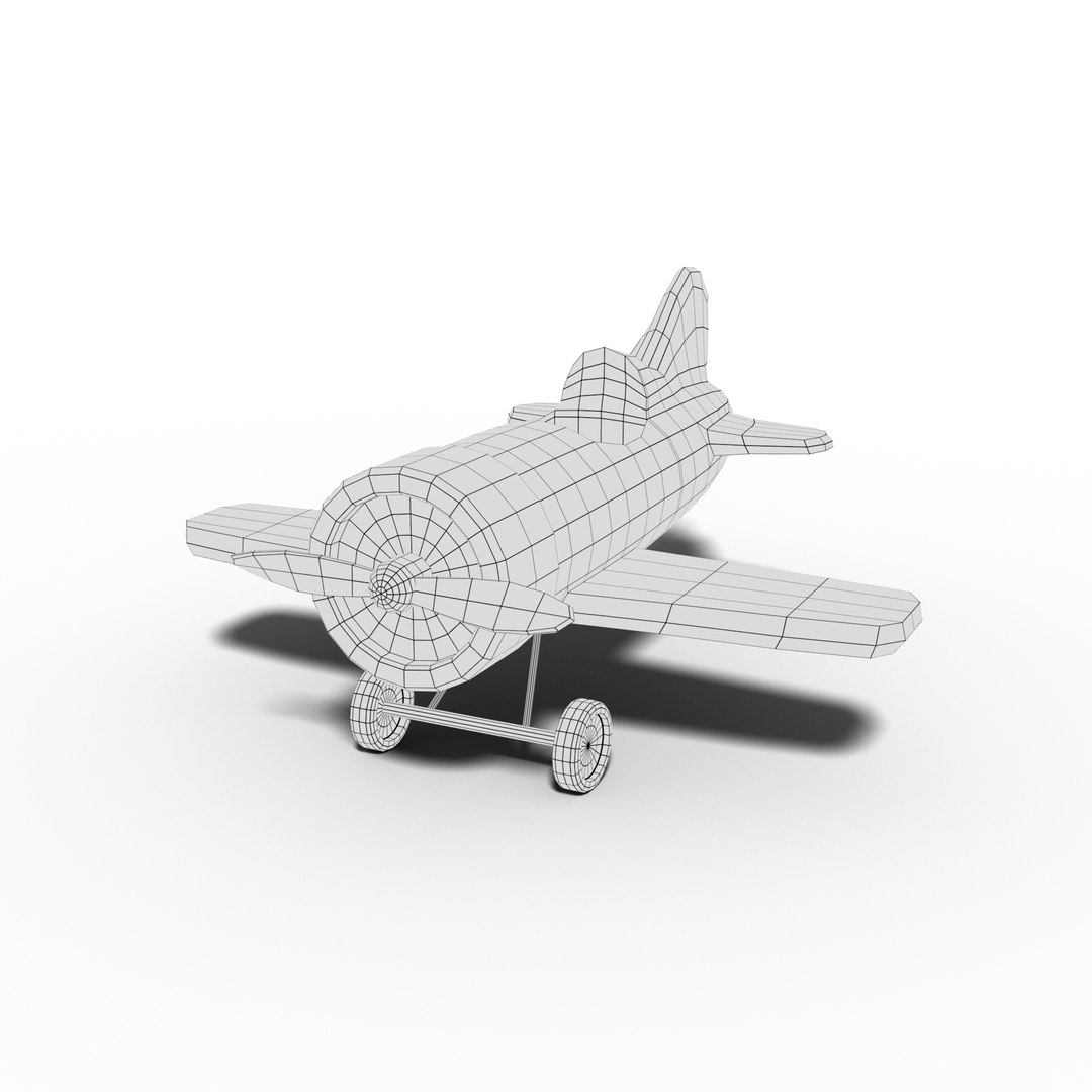 Toy Aeroplane 3D Model - TurboSquid 2038001