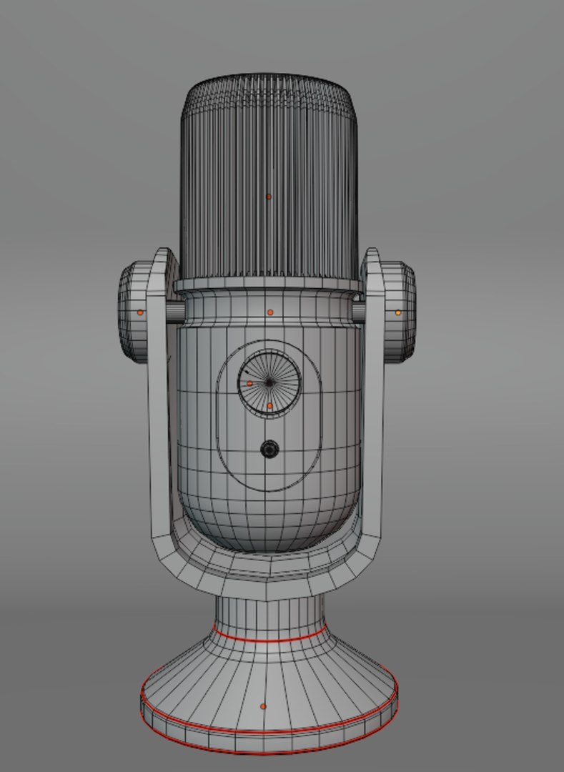 3D microphone model - TurboSquid 1763436