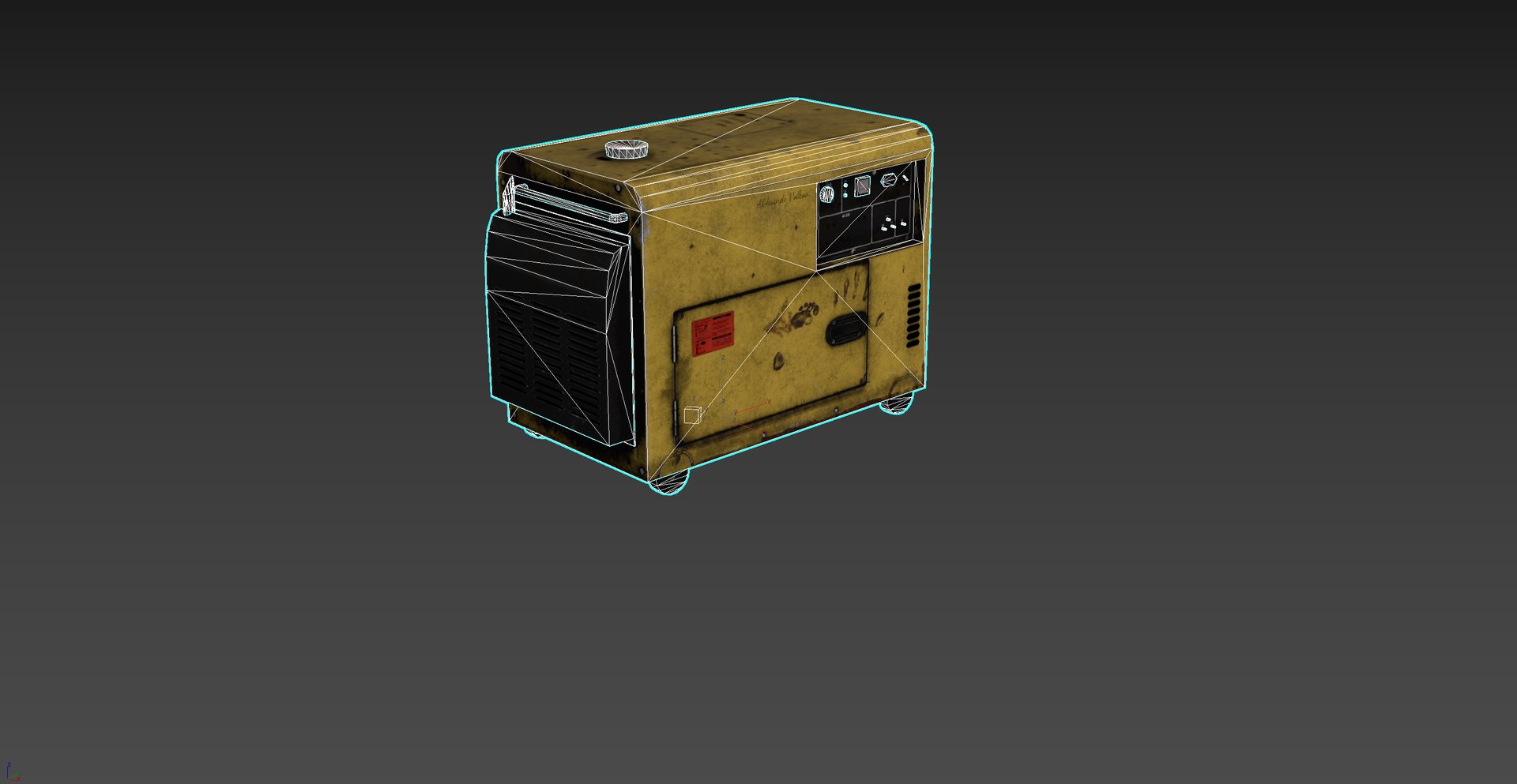 Generator 3D model - TurboSquid 1701916