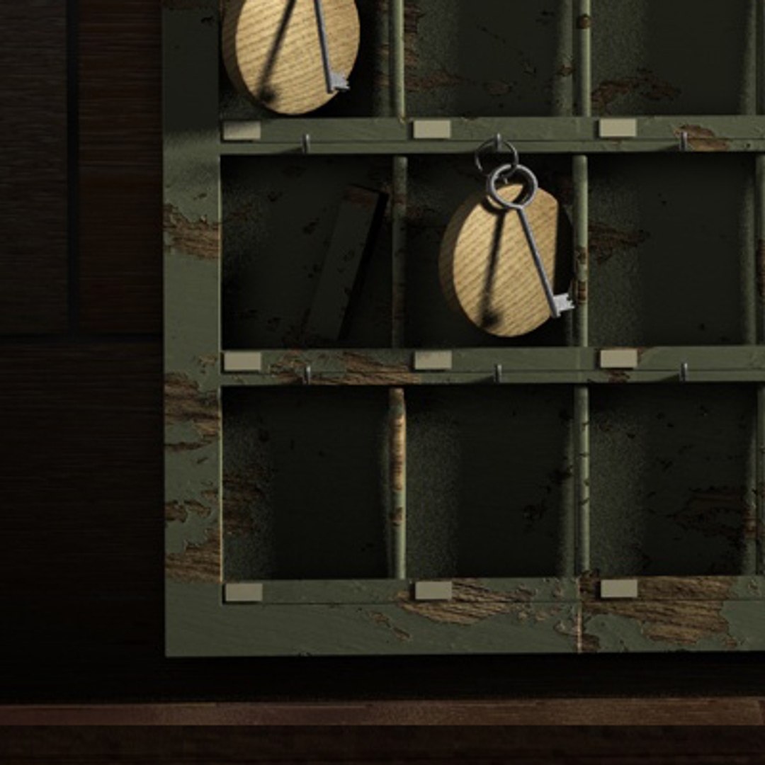 3d Model Hotel Hall Bell