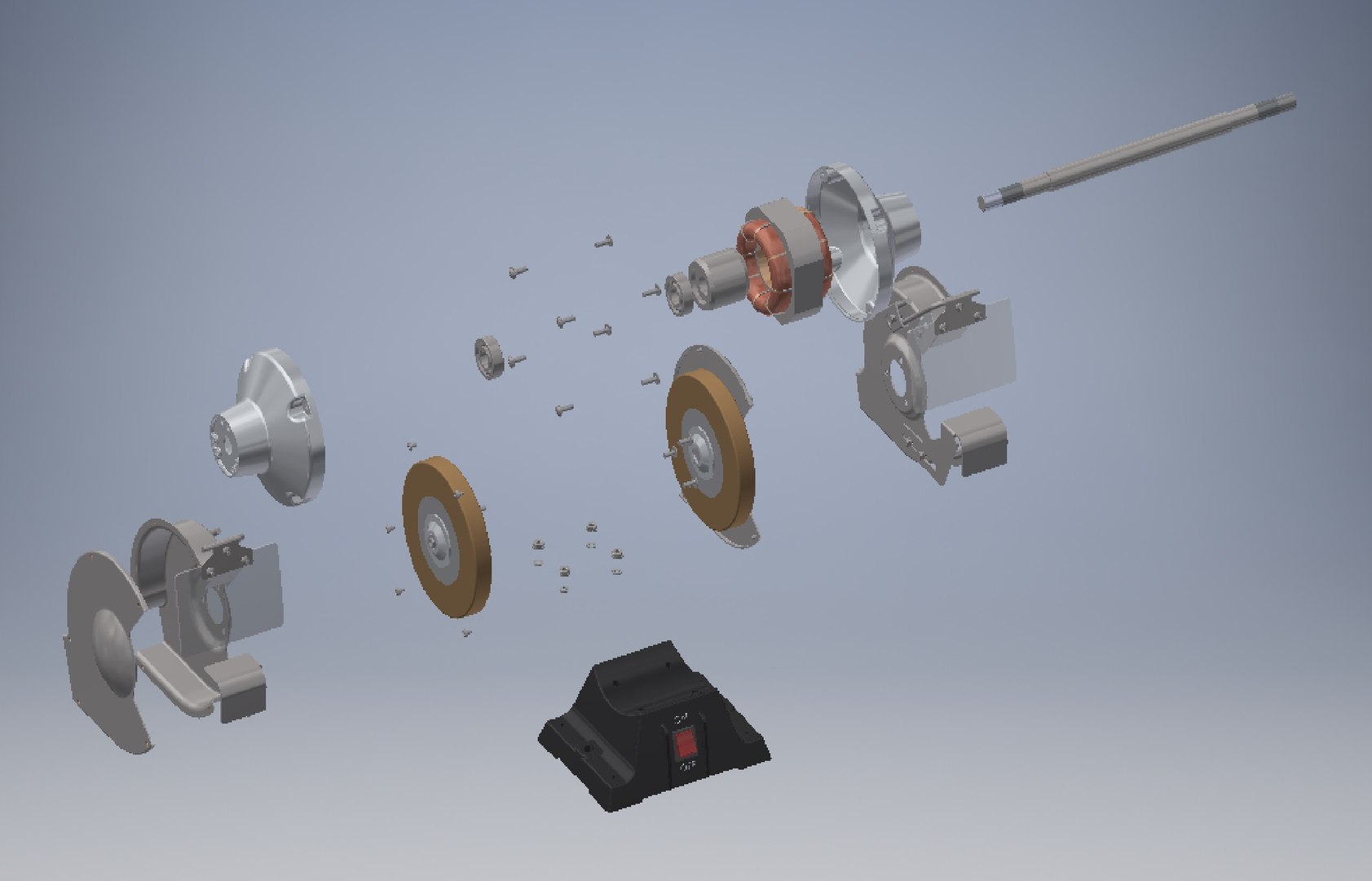 3D Model Bench Grinder 3d Model - TurboSquid 1962568