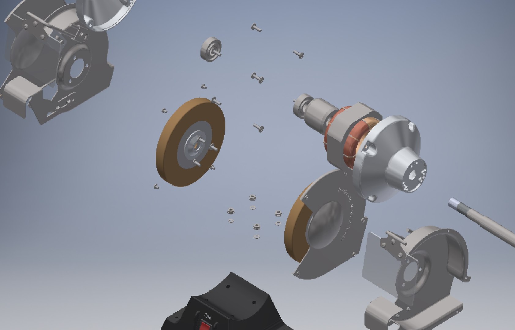 3D Model Bench Grinder 3d Model - TurboSquid 1962568