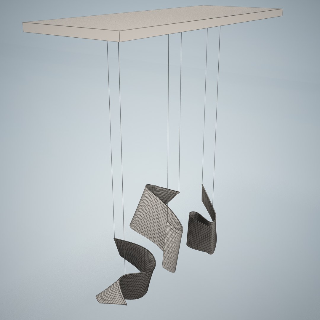 3D Model Rinkle LED Pendant HD - TurboSquid 2355802