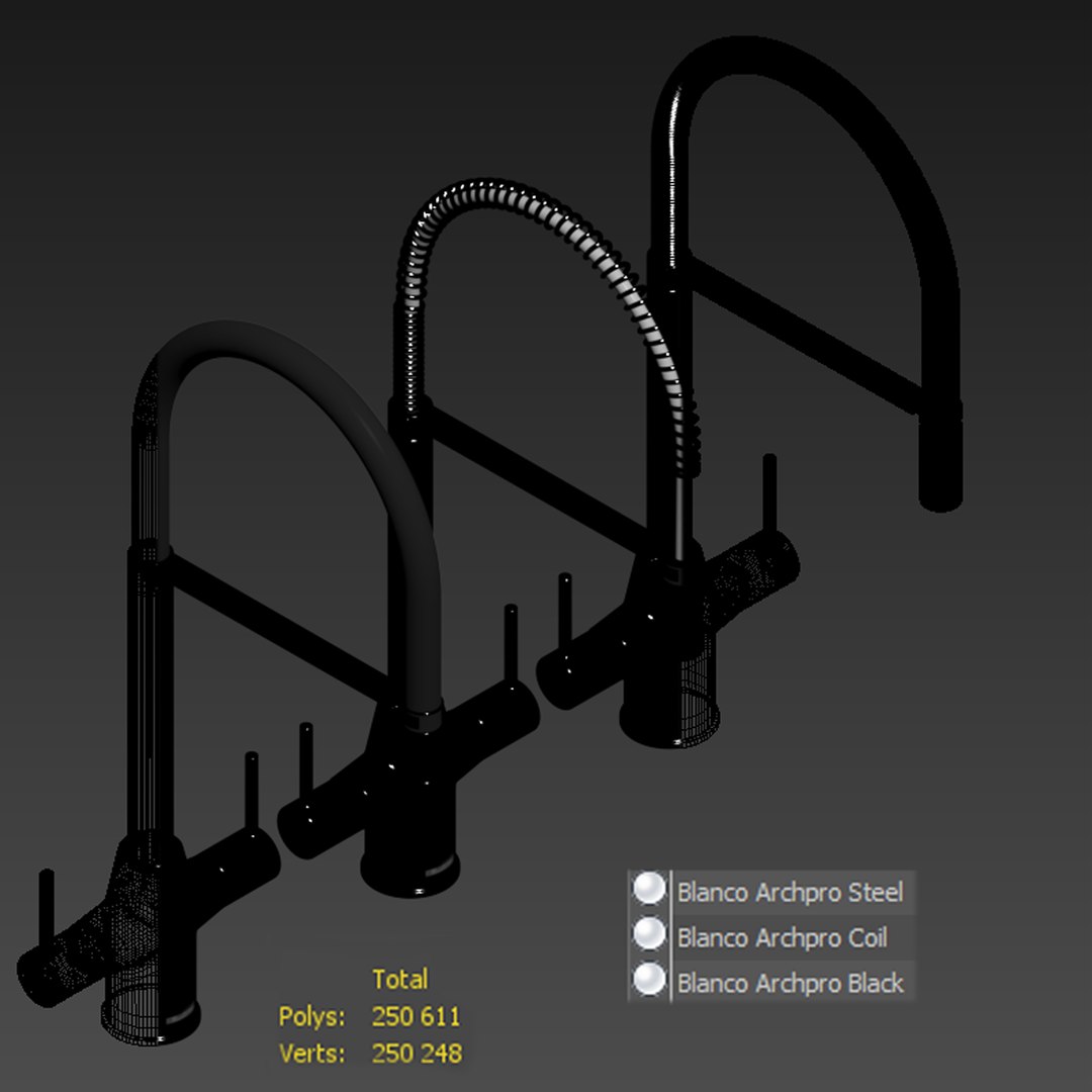 Blanco Archpro 3D Model - TurboSquid 2189574