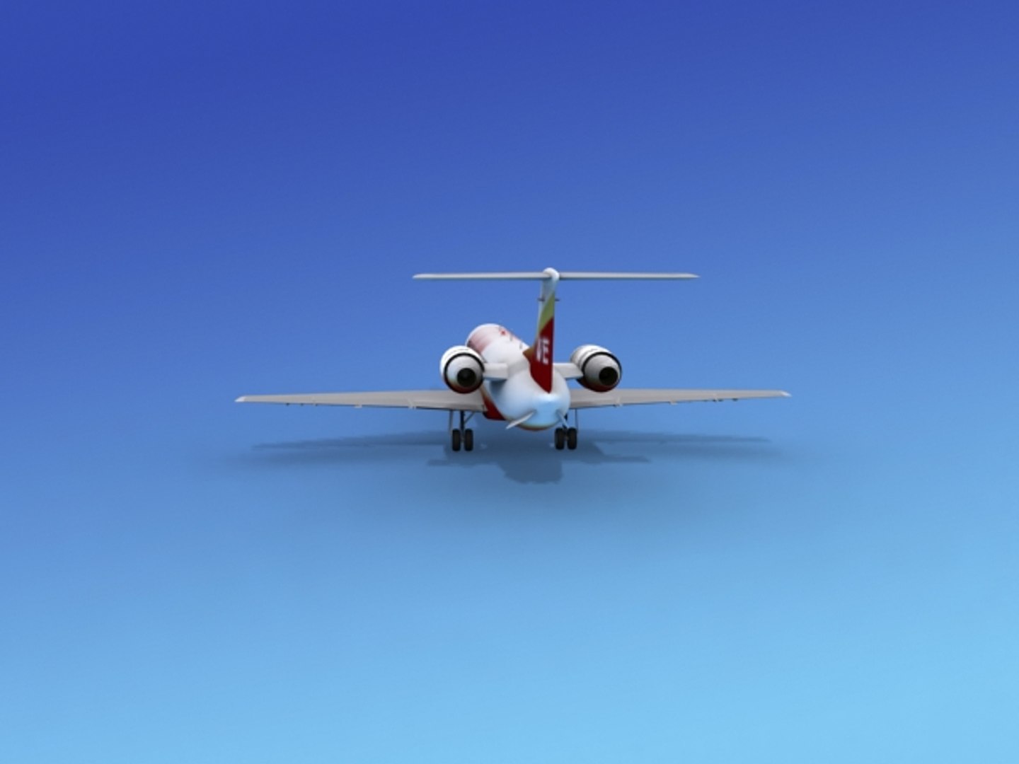 3d Model Embraer Erj