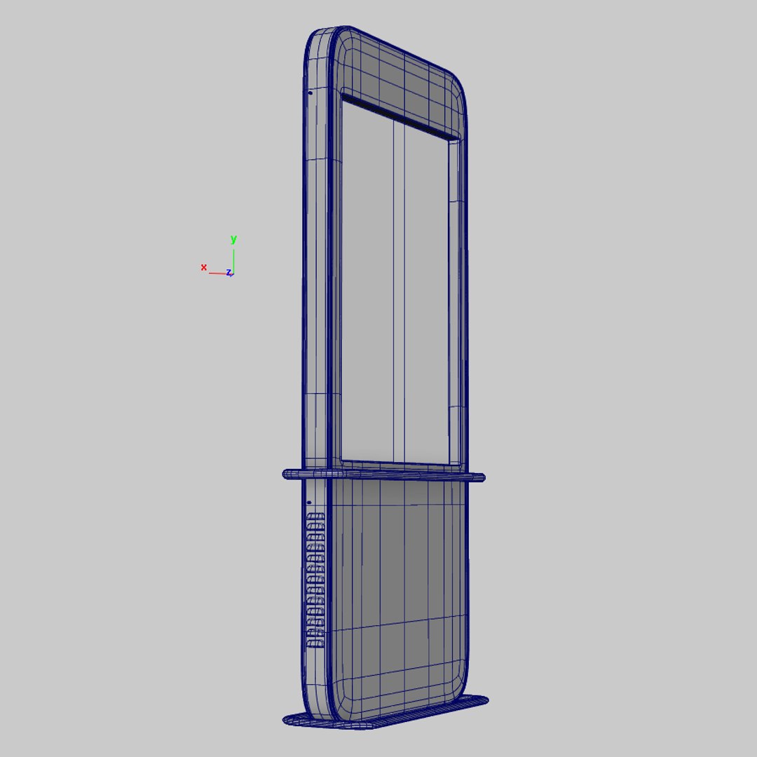 Led Video Panel 3d Obj
