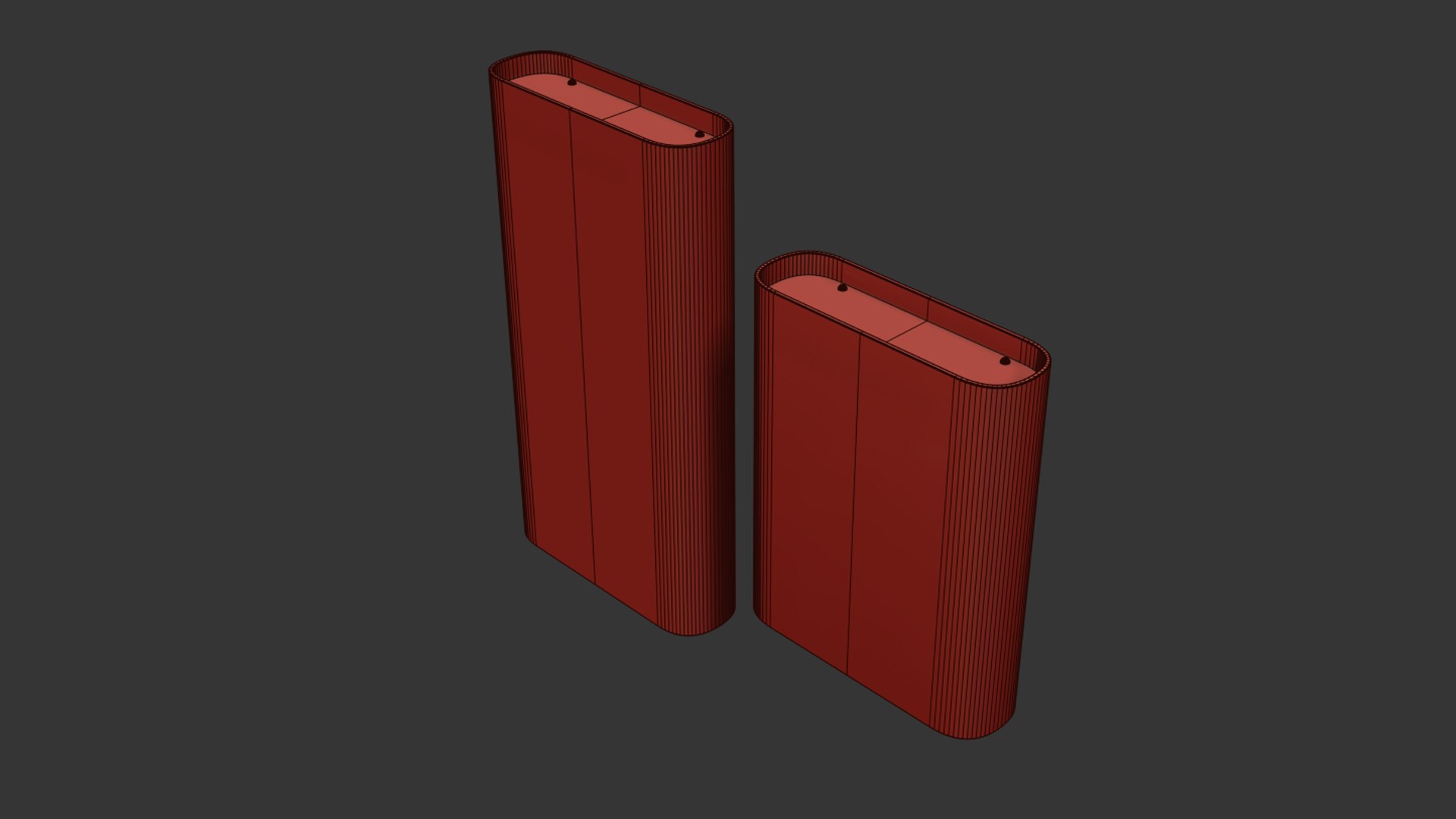 Lux Bi-directional Access Lighting Wall Lamp 3D model - TurboSquid 2107842