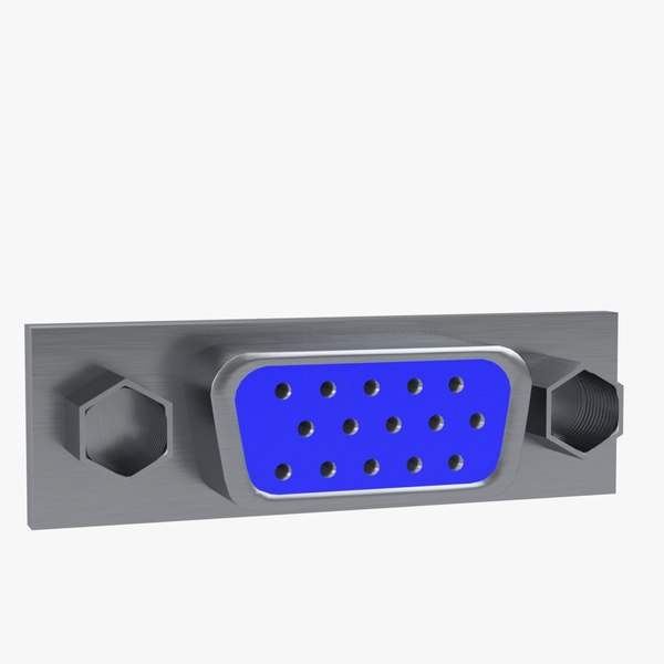 VGA 암 커넥터 1 3D 모델 - TurboSquid 1202099
