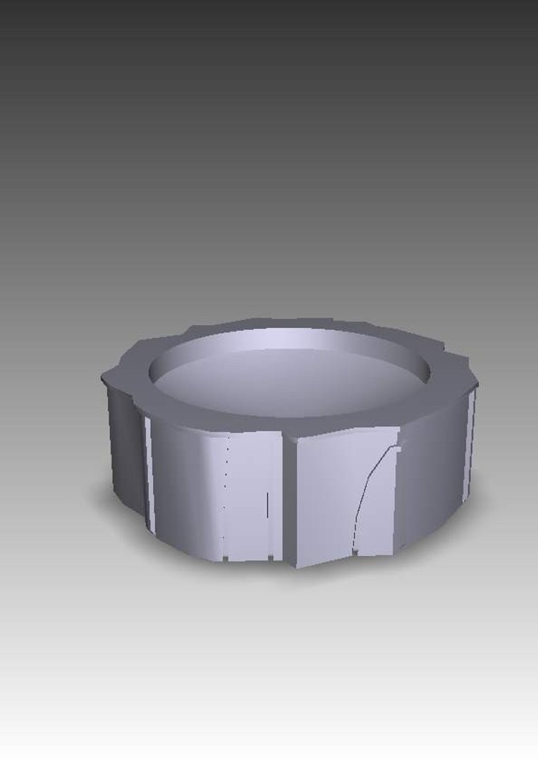 3d-printable Zero Module Stargate 3d Model