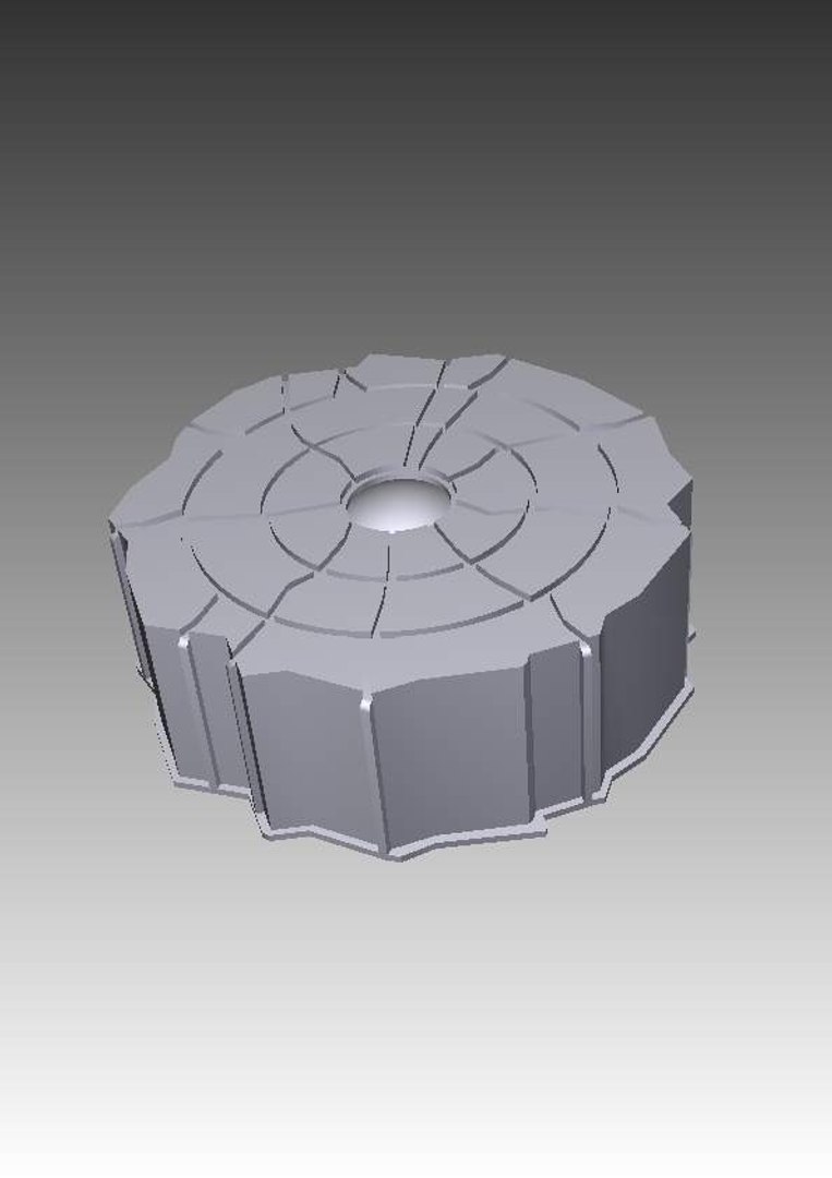 3d-printable Zero Module Stargate 3d Model
