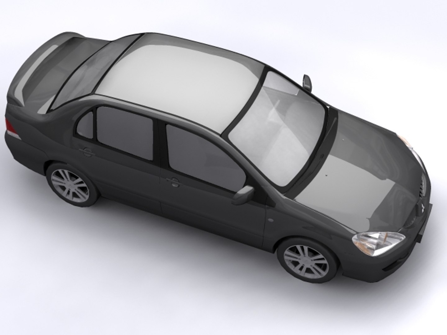 3d mitsubishi lancer model