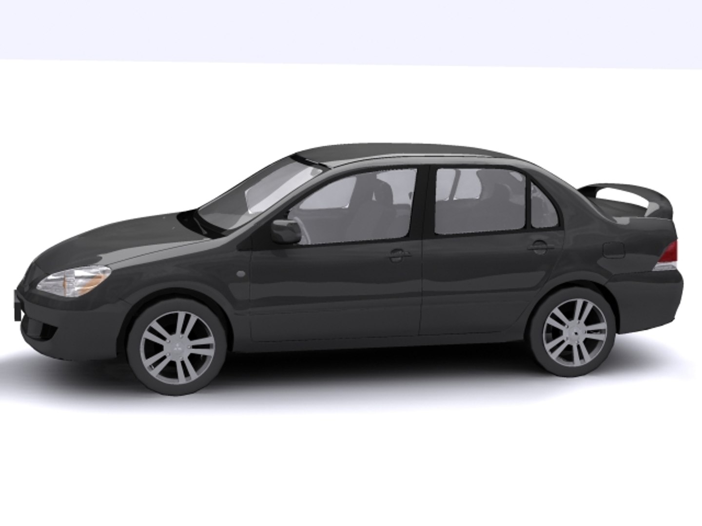 3d mitsubishi lancer model