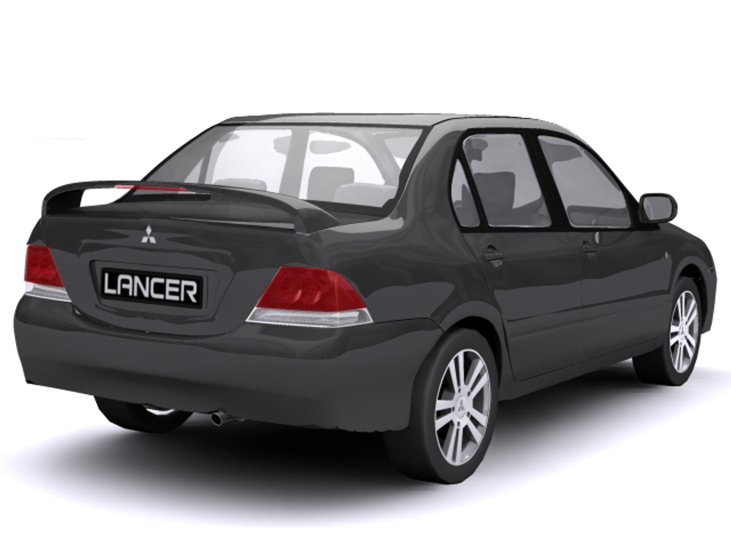 3d mitsubishi lancer model