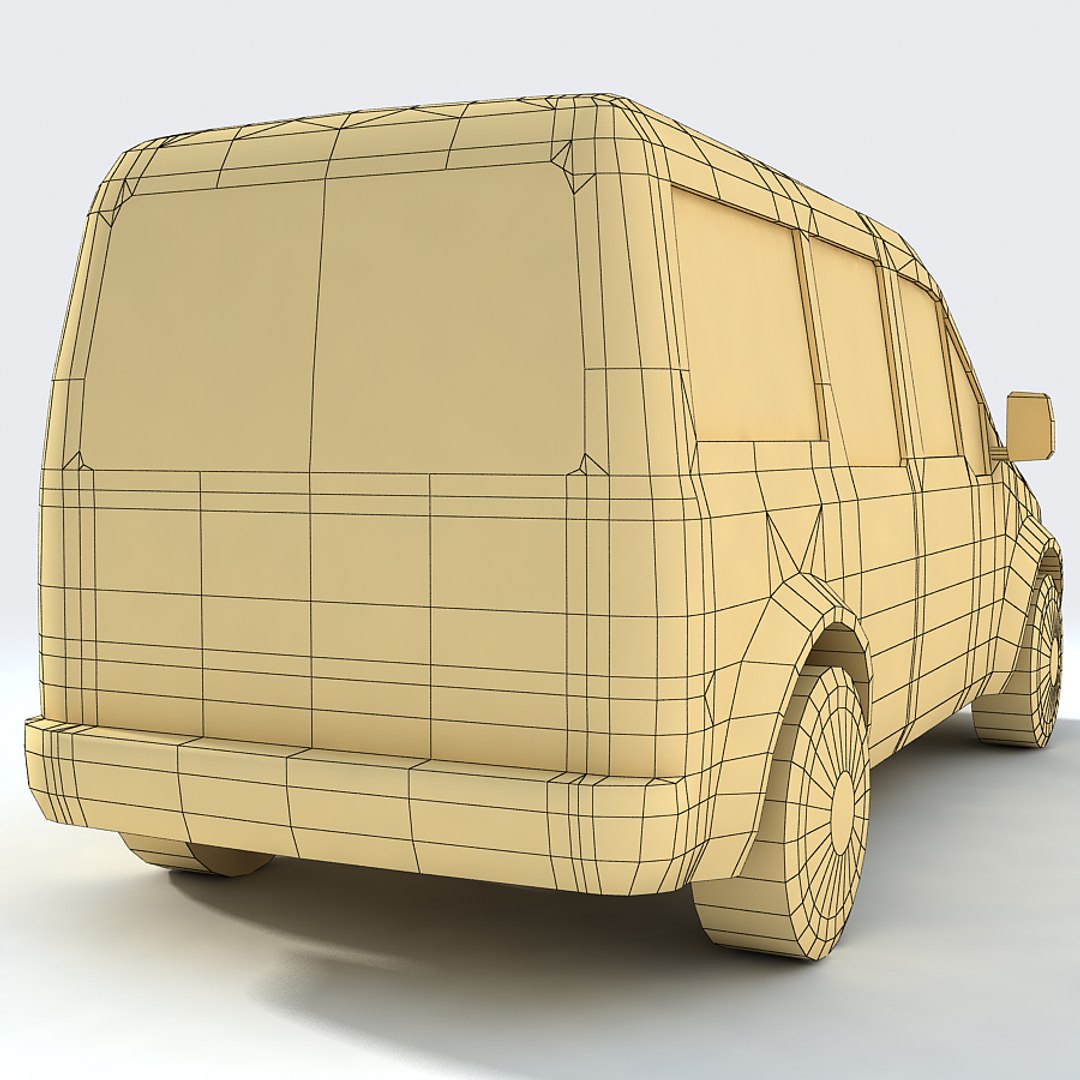 Van Generic 3D Model - TurboSquid 1300062