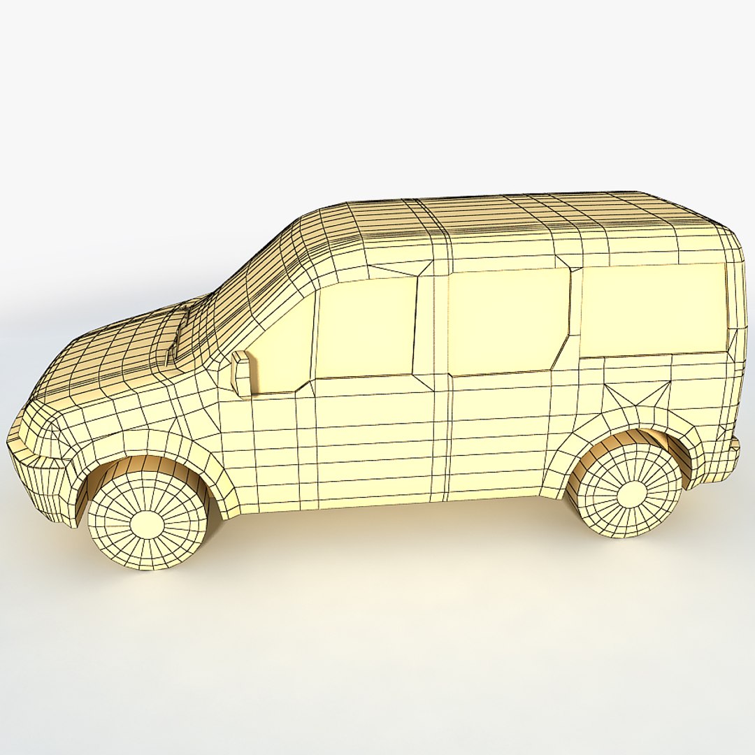 Van Generic 3D Model - TurboSquid 1300062