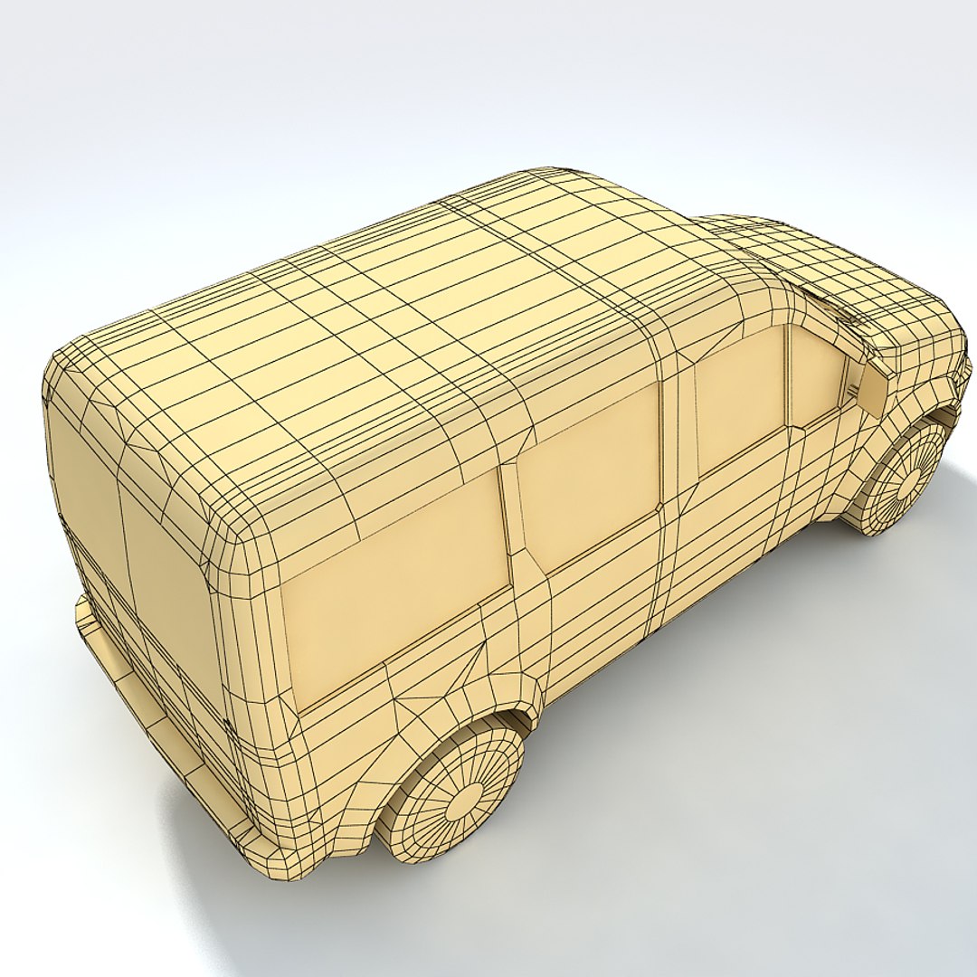 Van Generic 3D Model - TurboSquid 1300062