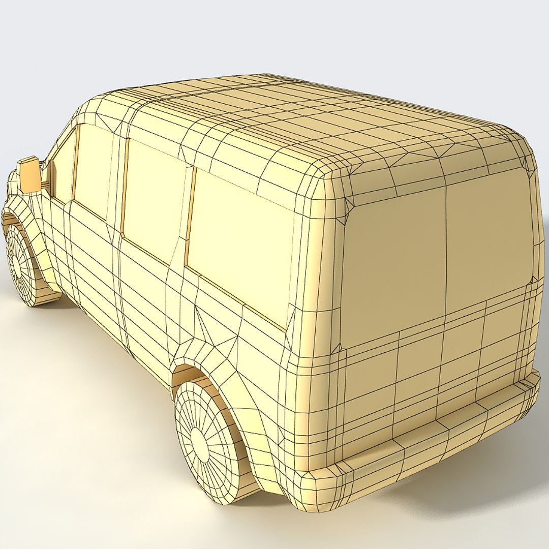 Van Generic 3D Model - TurboSquid 1300062