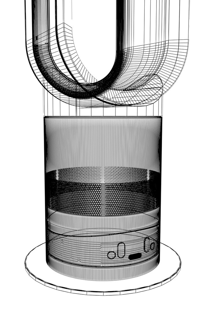 Dyson Hot Fan 3d Model