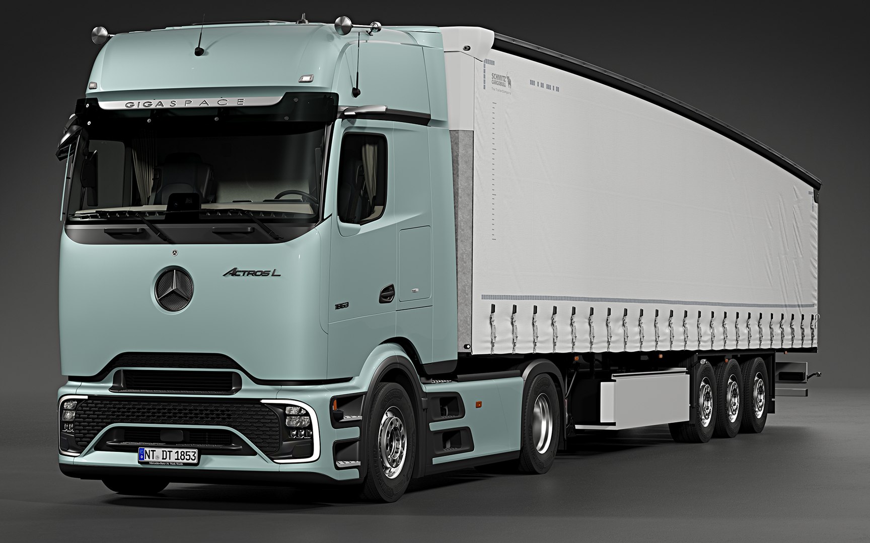 3D 2025 Mercedes-Benz Actros L GigaSpace - TurboSquid 2263181