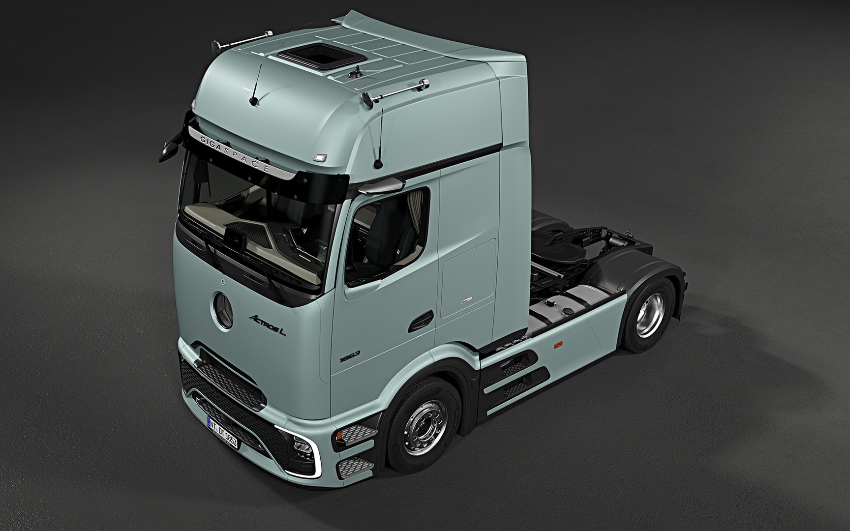 3D 2025 Mercedes-Benz Actros L GigaSpace - TurboSquid 2263181