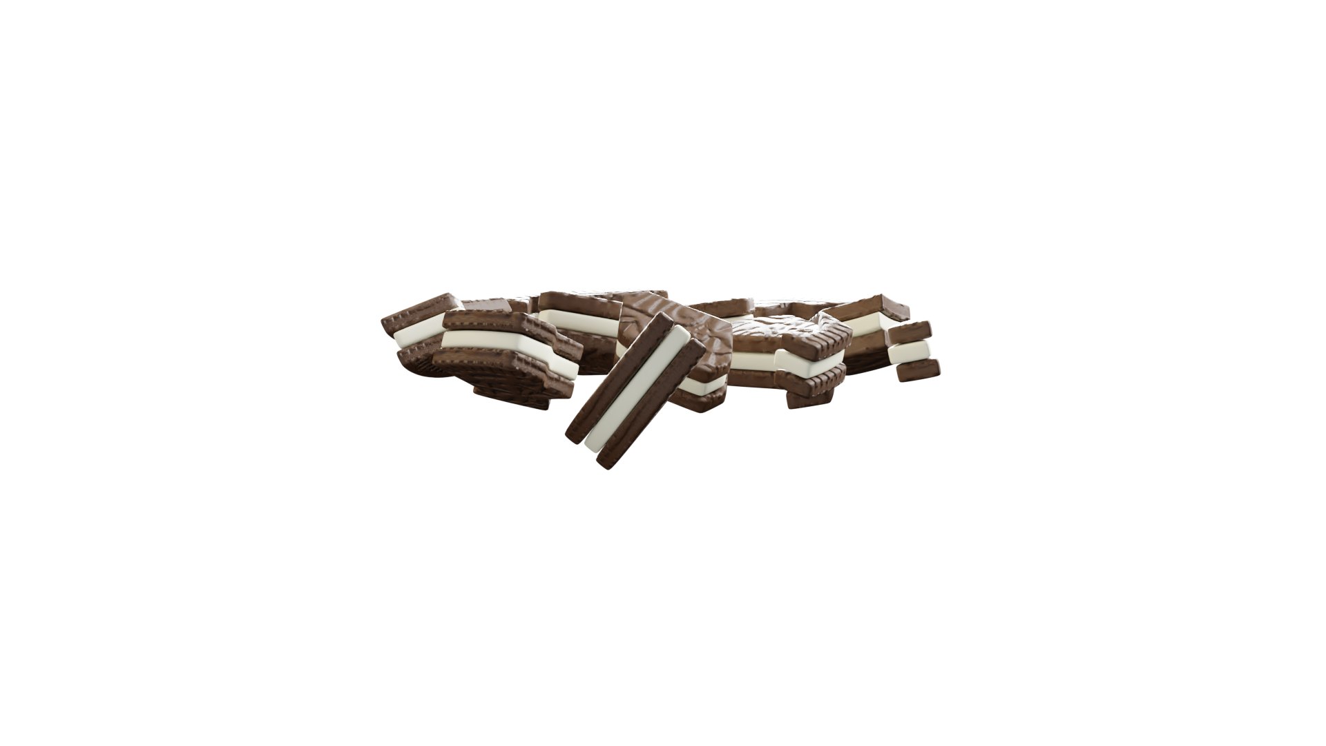 3D Cookie Crumbs 3D Model - TurboSquid 2307777