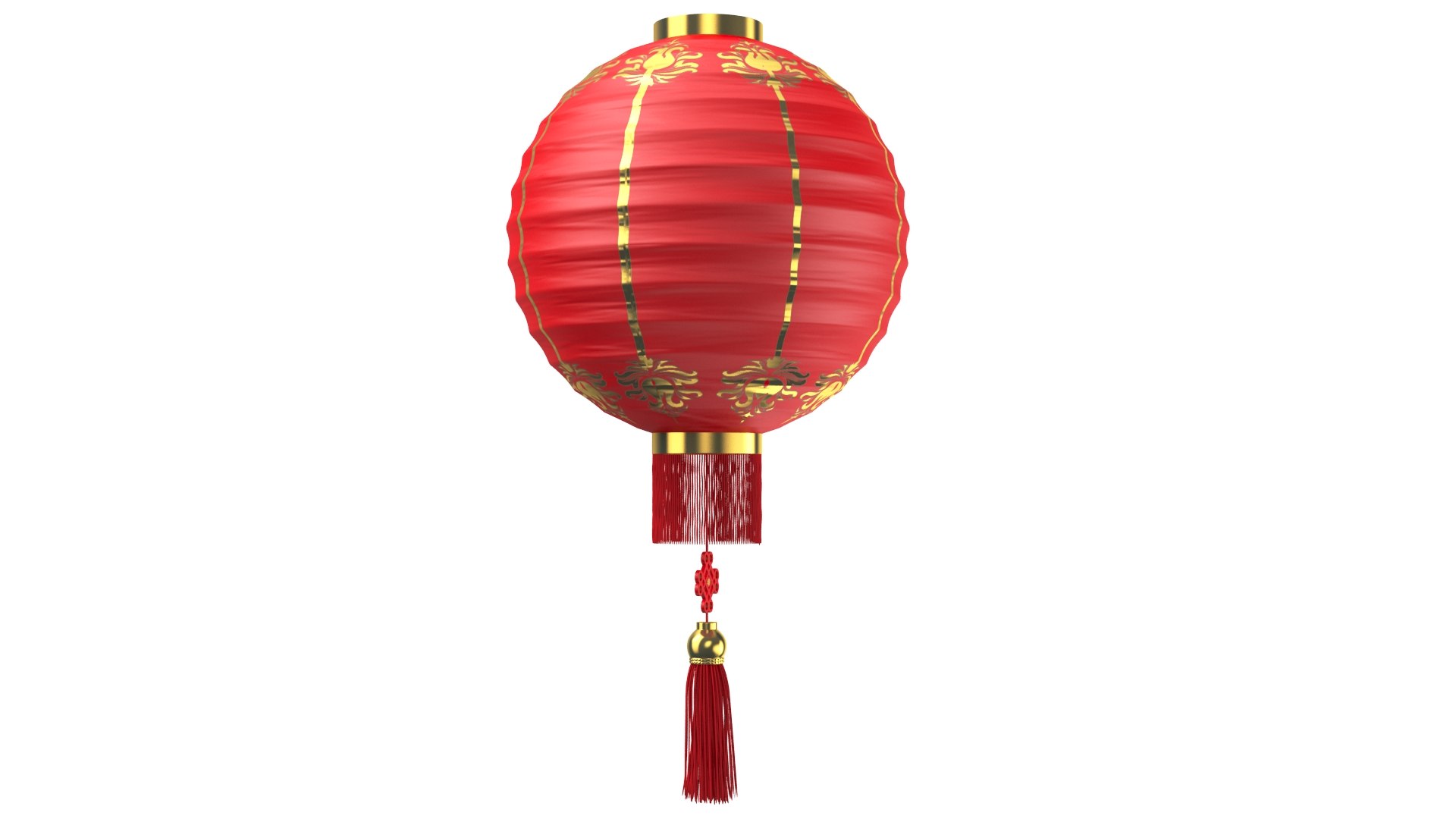 3D Three Detailed Paper Lanterns model - TurboSquid 2007491