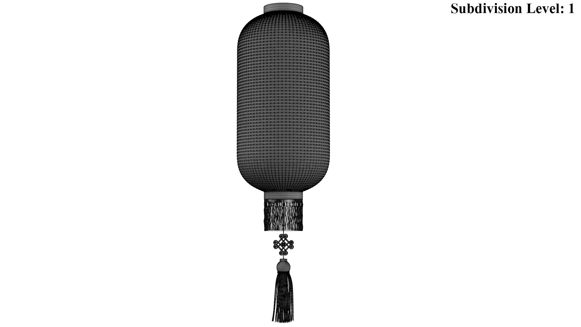 3D Three Detailed Paper Lanterns model - TurboSquid 2007491