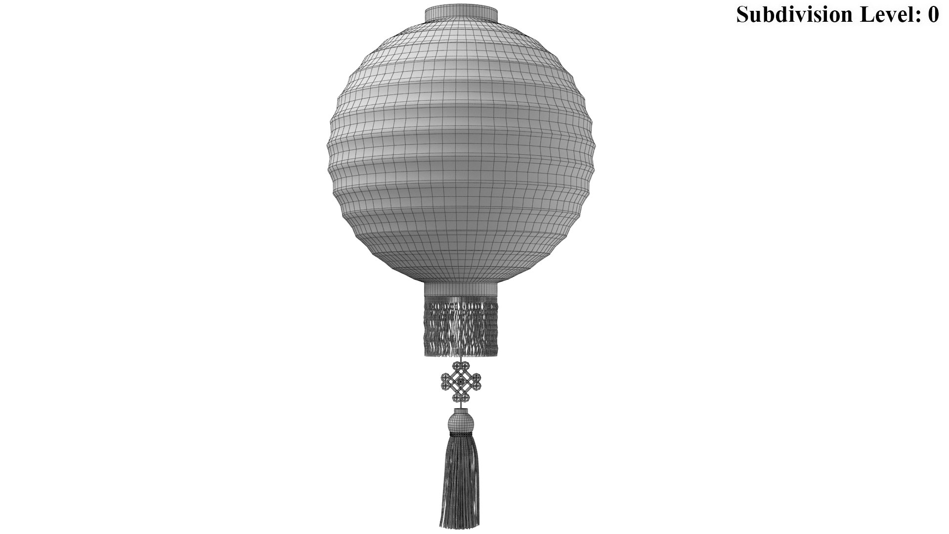 3D Three Detailed Paper Lanterns model - TurboSquid 2007491