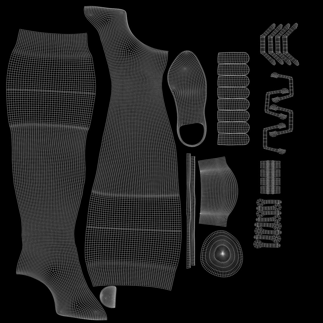 Brown Leather High Heel Elf Boots 3D Model - TurboSquid 1942374