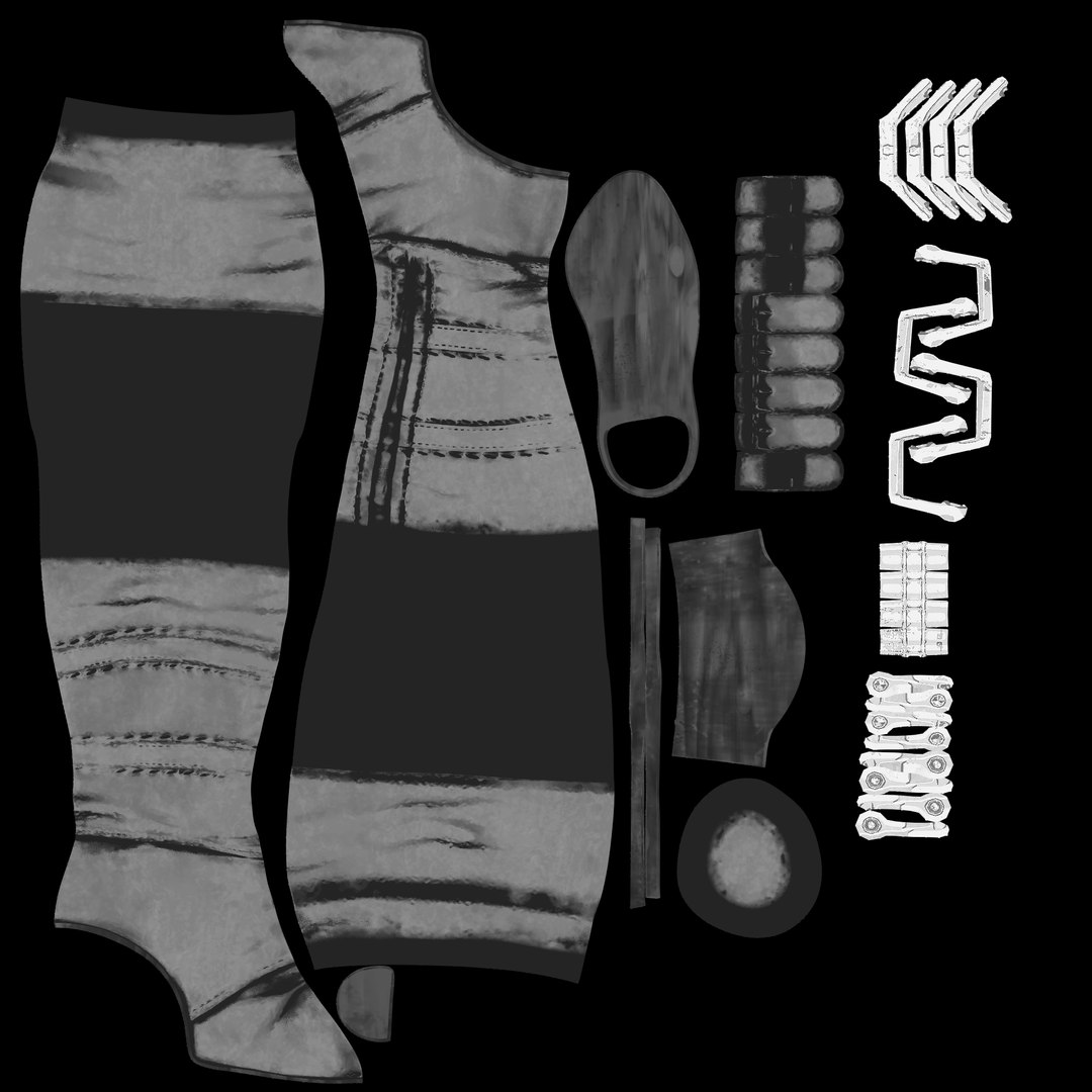 Brown Leather High Heel Elf Boots 3D Model - TurboSquid 1942374