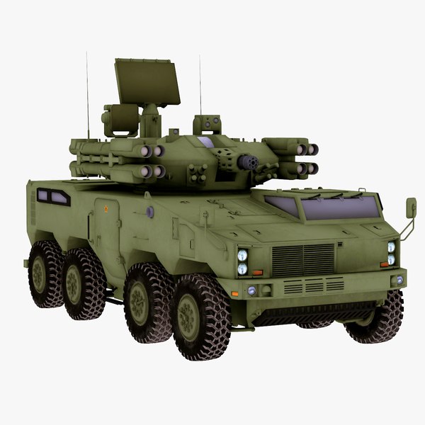 modelo 3d Type 625E AA Gun Missile System - TurboSquid 2041118