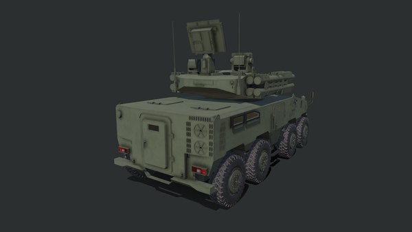 3D Type 625E AA Gun Missile System - TurboSquid 2041118
