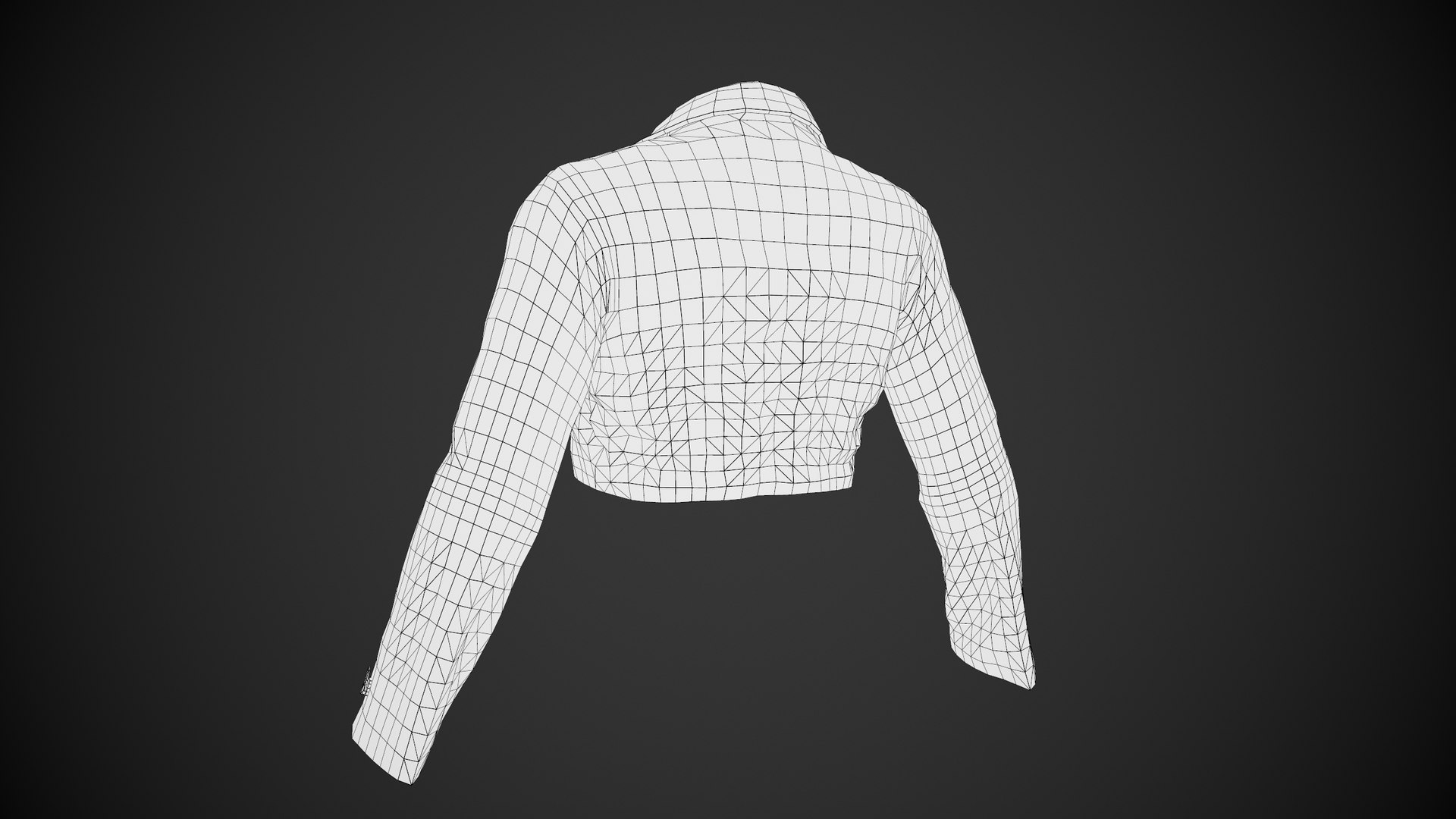3D Red Biker Jacket Model - TurboSquid 2180077