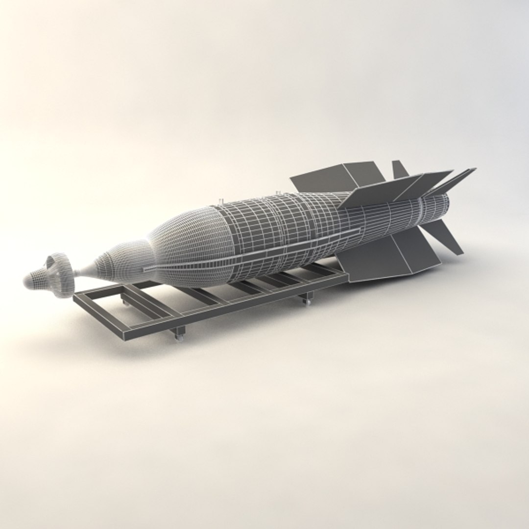 3d Bolt-117 Bomb Model