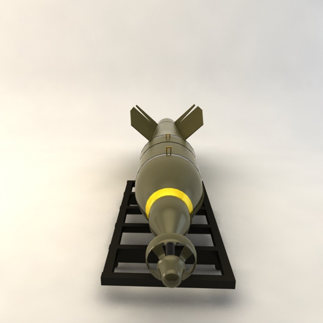 3d Bolt-117 Bomb Model