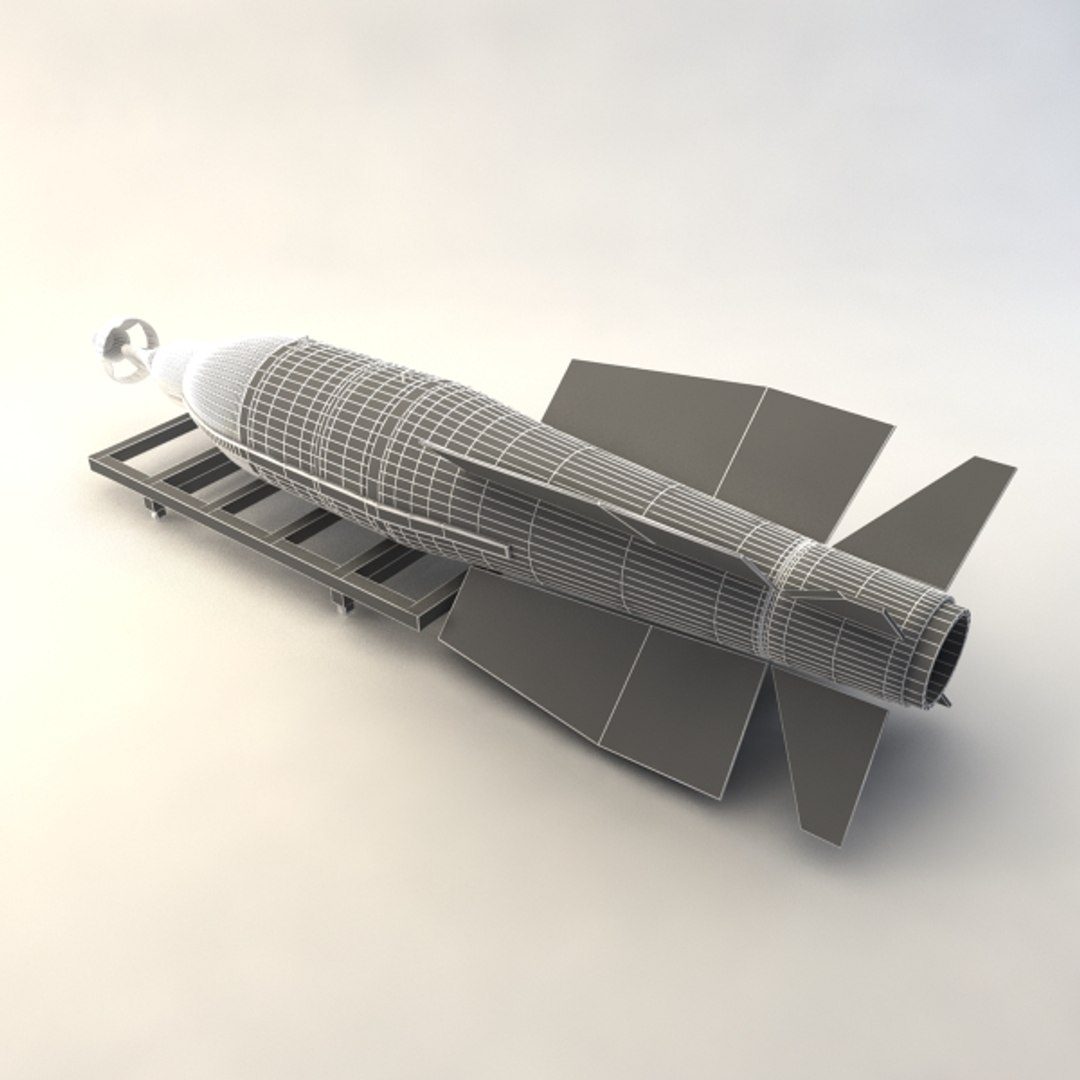3d Bolt-117 Bomb Model