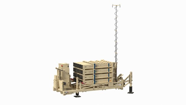 3D Iron Dome Mobile Air Defense System model - TurboSquid 1766800