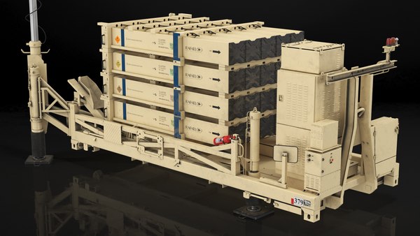 3D Iron Dome Mobile Air Defense System model - TurboSquid 1766800
