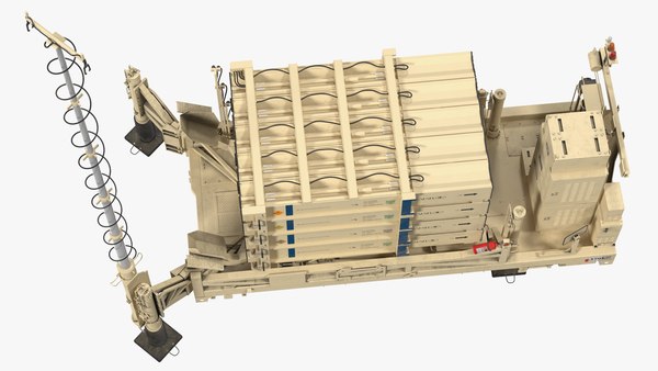 3D Iron Dome Mobile Air Defense System model - TurboSquid 1766800