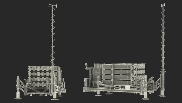 3D Iron Dome Mobile Air Defense System model - TurboSquid 1766800