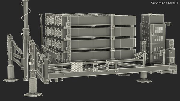 3D Iron Dome Mobile Air Defense System model - TurboSquid 1766800